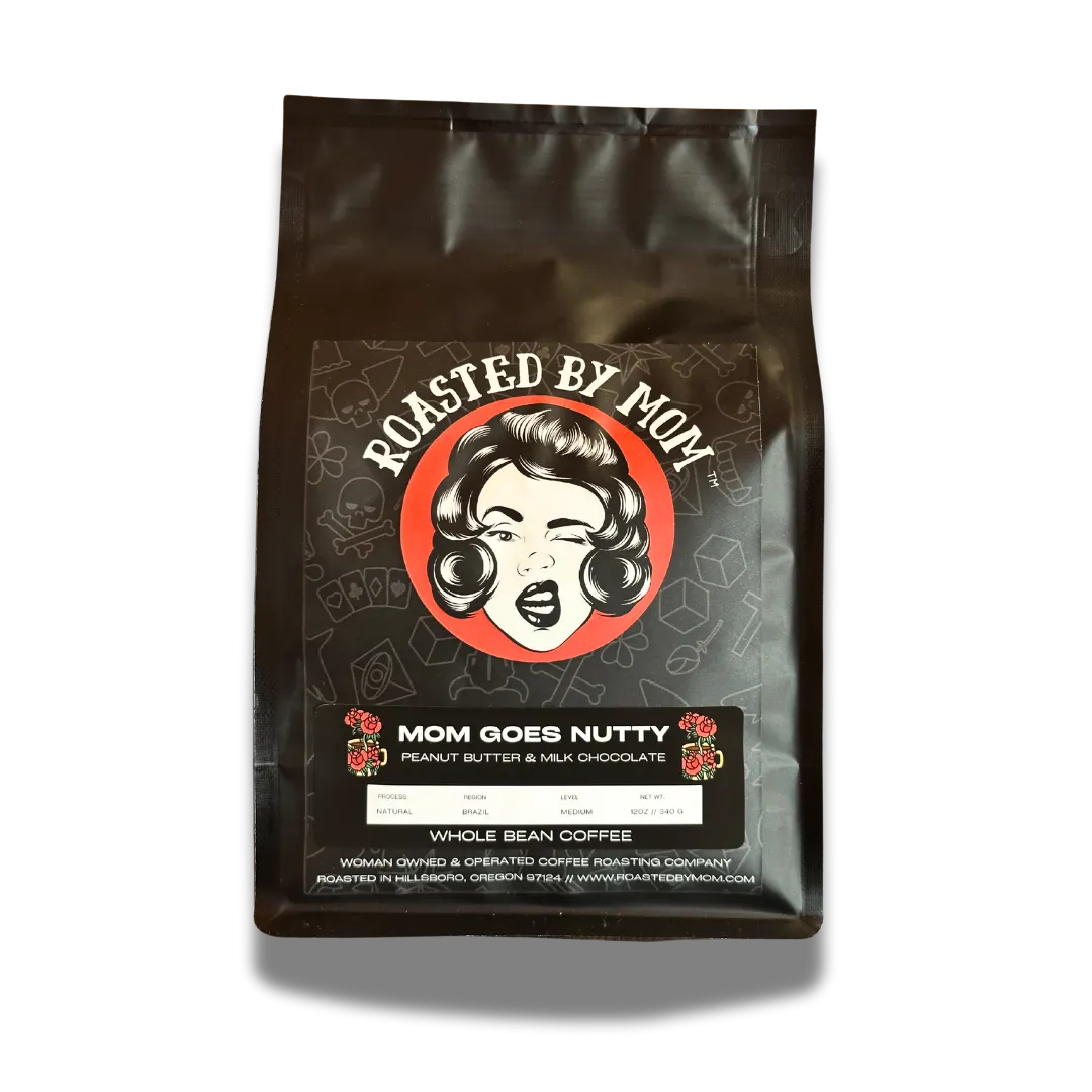 Mom Goes Nutty Medium Roast | Roasted By Mom Coffee – Roasted by Mom Coffee